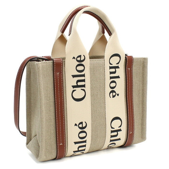 Chloe | Bags | Chloe Tote Bag White Brown Beige Brown Bfb | Poshmark